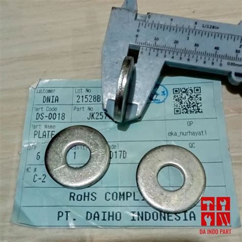 Jual Ring Lobang M10 Baut 14 Super Tebal Ring Baut Stang Segitiga Da Indo Part Shopee Indonesia