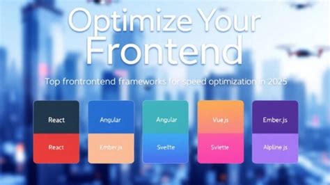 Best Frontend Frameworks For Speed Optimization In 2025 Ni18 Blog