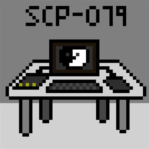 Made Some Pixel Art Of Scp 079 R Scp