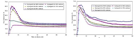 Conversion Of Methane Versus Time On Stream Over The Nialumina Download Scientific Diagram