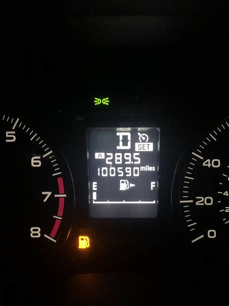 Reset The Trip Odometer Right When I Filled Up Any Tips To Improve MPG R XVcrosstrek
