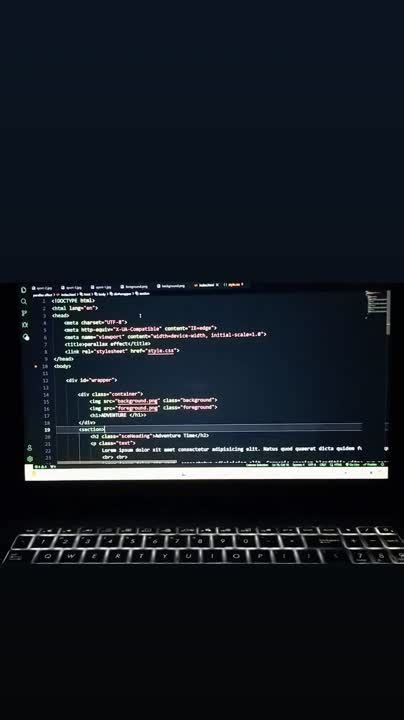 Learn Parallax Effects With Html And Css Alok Kumar Posted On The Topic Linkedin