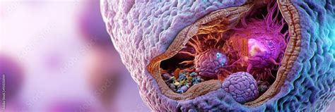 Myxoid Stroma In Neurofibromatosis Genetic Disorder Photomicrograph Showing Spindle Shaped Cells