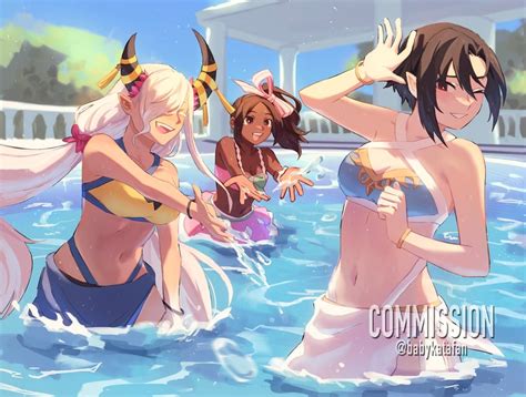 Timerra Nel And Zelestia Fire Emblem And 1 More Drawn By