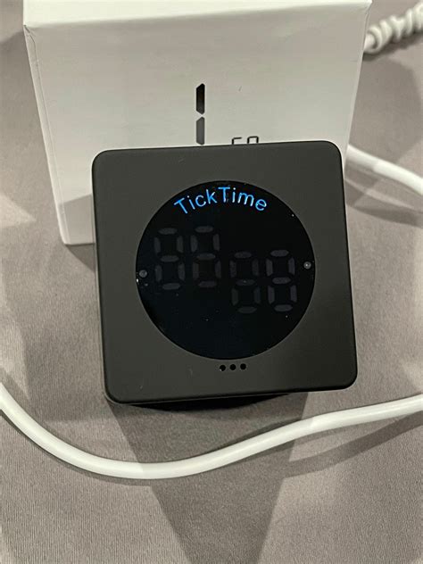 Ticktime Cube Is A Cute Little Count Down Timer Like No Other