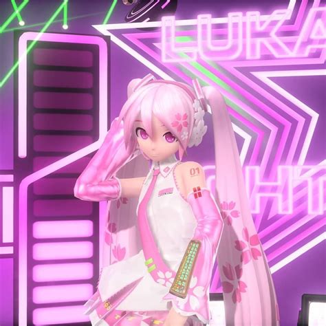 Creditos De La Imagen A Project Shiny En Instagram Projectdiva Sakuramiku Miku Hatsune