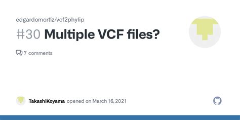 Multiple Vcf Files Issue Edgardomortiz Vcf Phylip Github