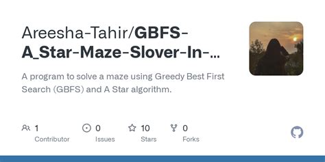 github areesha tahir gbfs a star maze slover in python a program to