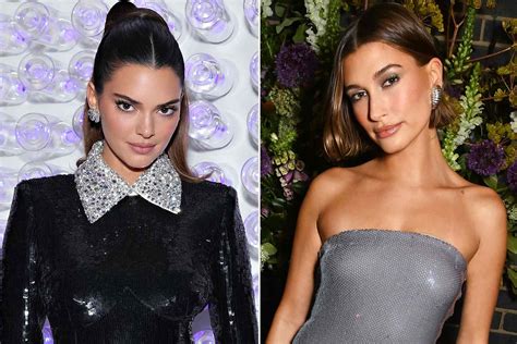 Hailey Bieber Shuts Down Rumored Feud With Kendall Jenner With Cute Poolside Selfie