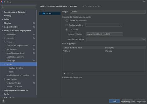 在idea中使用docker构建打包并部署项目 Idea中edit Deployment Configuration 用docker部署
