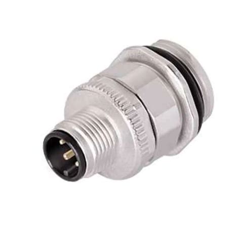 Sais Wdf 4 M20 Conector Macho Pasamuros M12 4p M20 Codigo A Ip67 La