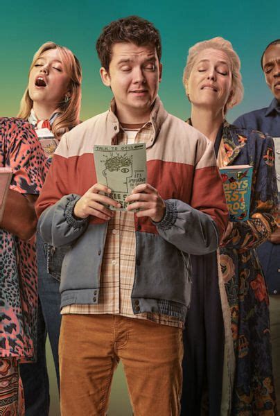 La conexión familiar en Sex Education actores de la vida real unidos en el set VADER