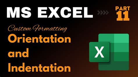 Ms Excel Orientation And Indentation How To Use Orientation And