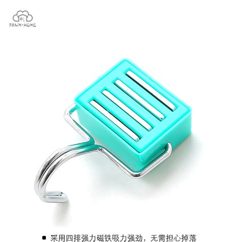 กวางน้อยliving Hall ตะขอแม่เหล็กดูด แบบสร้างสรรค์ สไตล์ญี่ปุ่น สําหรับแขวนเตาอบไมโครเวฟ ตู้เย็น