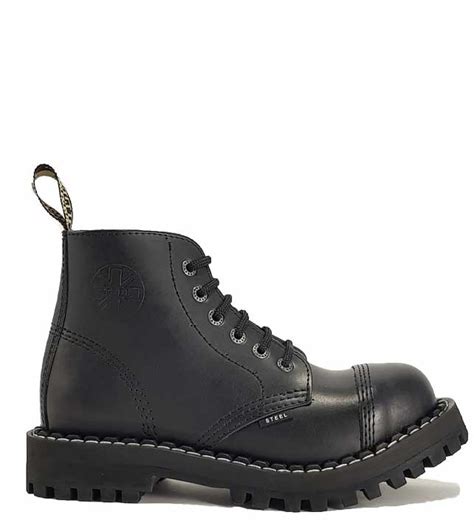 Bocanci Steel 6 Inele Negru