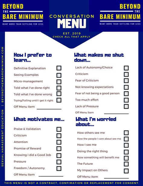 Conversation Tools The Foundation To Better Sexual Communication