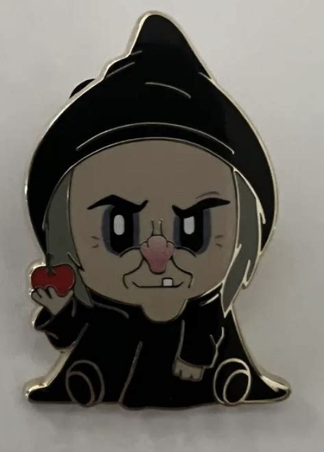 58871 Old Hag Snow White Adorbs Mystery Pin Set Walt Disney