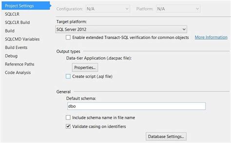 How To Enable Change Tracking In A SQL Server Database Project