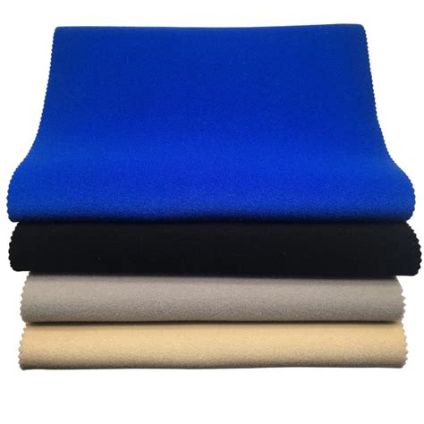 Mm Hook Loop Fabric UBL Neoprene Rubber Sheet Blue Brown Black Grey