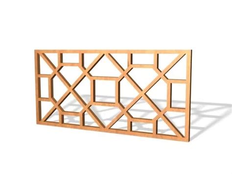 Design Lattice Home Window Inserts Free 3d Model Max Vray