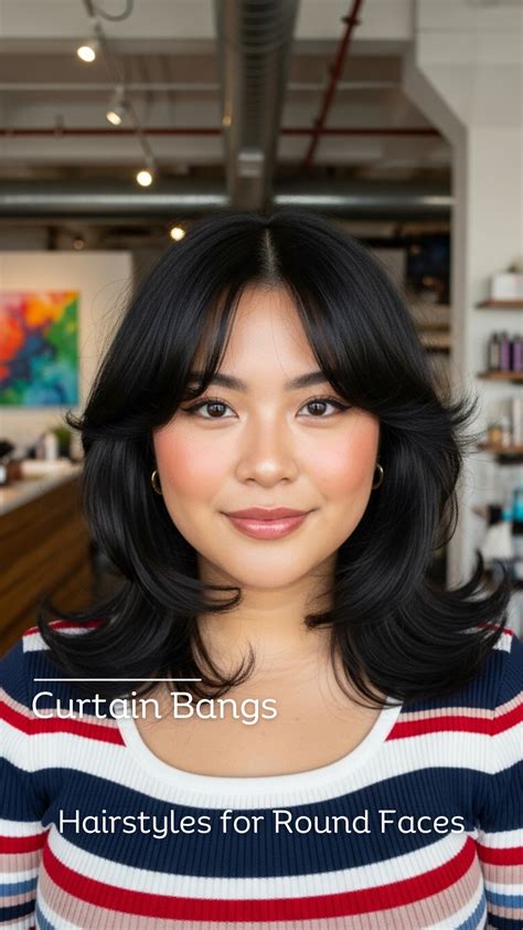 The Best Haircuts For Round Faces Long Bob Haircut With Layers Round