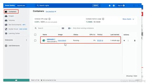 Docker的使用 Csdn博客
