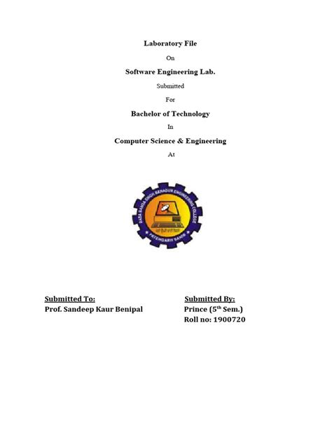 se lab file pdf software testing unit testing