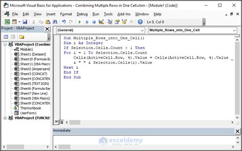 How To Combine Multiple Rows Into One Cell In Excel Ways