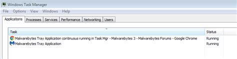 Malwarebytes Tray Application Continuous Running In Task Mgr Malwarebytes For Windows Support
