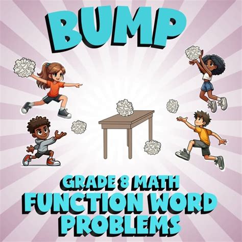 Function Word Problems Bump Math Game No Prep Grade 8 Review Tpt