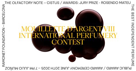 Mouillette Dargent Viii International Perfumery Contest 2025 ~ Art Books Events