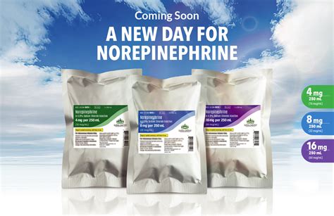 Premix Norepinephrine Bitartrate In 09 Sodium Chloride Long Grove