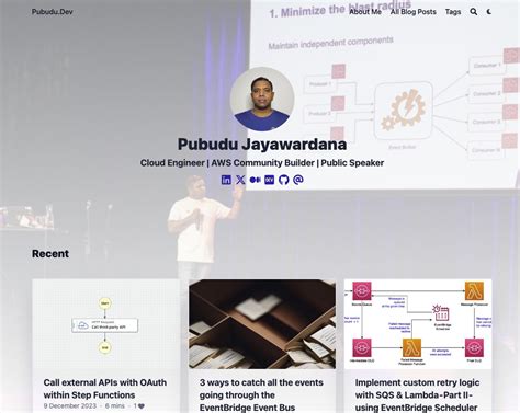 Pubudu Jayawardana On Linkedin Aws Serverless Awsdeveloper