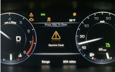 Quick Guide To Land Rover Dashboard Warning Lights