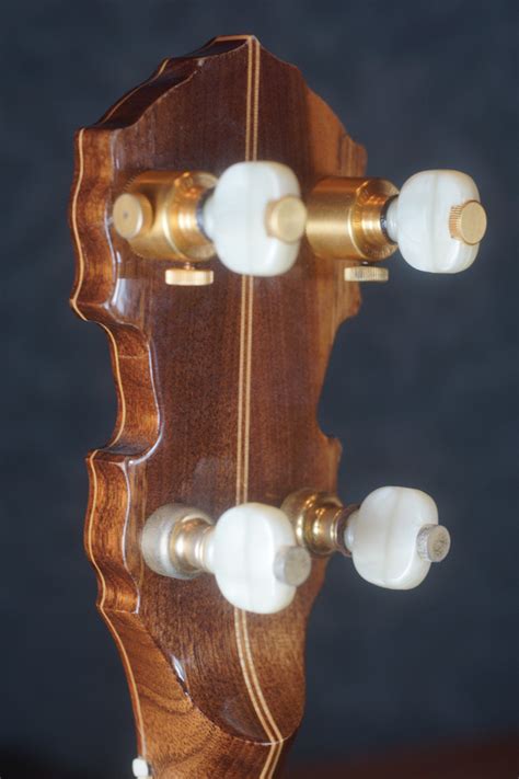 1960s Fender Concertone Deluxe 5 String Banjo Gold Engraved Plus Keith Scruggs Bump Tuners For