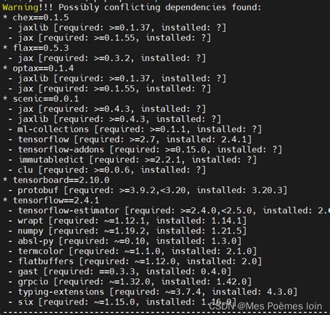 计算机视觉scenic库安装 Tensorflow框架下scenic库 计算机视觉 Csdn博客
