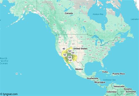 Echostar 10 At 1100°w Lyngsat Maps