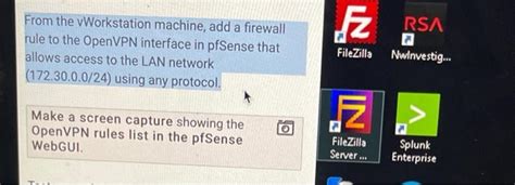 Solved Please Give Instructions On How To Add A Firewall Chegg Com