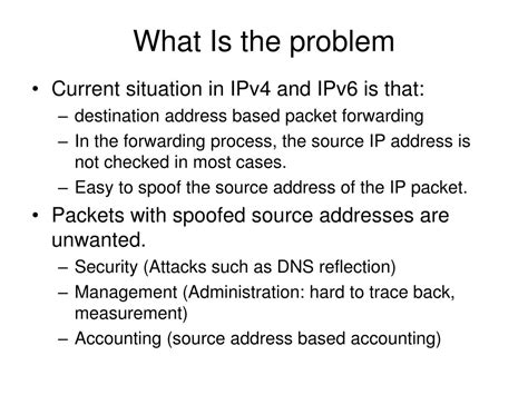Ppt A Source Address Validation Architecture Sava And Ietf Savi
