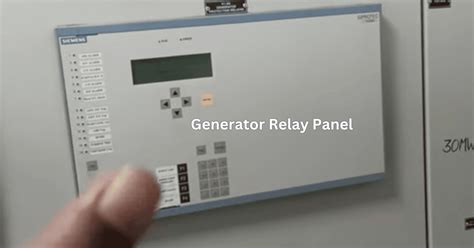 Generator Protection Relay Setting Calculation A Comprehensive Guide