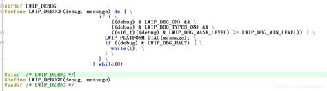 打开lwipdebug的打印信息调试lwip Debug Csdn博客