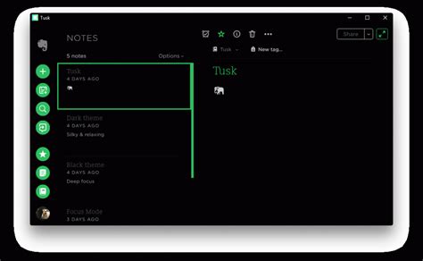 Tusk Unofficial Evernote Desktop Client LinuxMaster Club