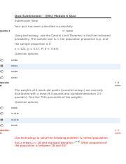 Module Quiz Docx Quiz Submissions Module Quiz Submission View Your Quiz Has