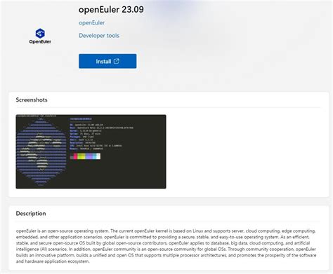 Openeuler On Linkedin Openeuler Wsl Microsoftapps Opensource