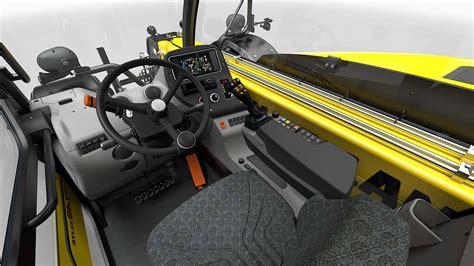 Comfort And Hydraulic Upgrades Drive Telehandler Development New