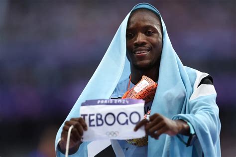 Tebogo Secures Botswanas First Ever Olympic Gold With 200m Triumph In Paris