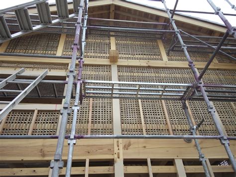 土壁下地 竹木舞 尾上組 伝統構法で家をつくる