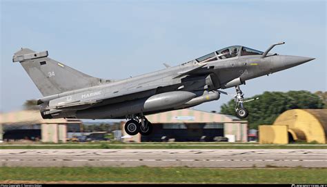 34 Armée De Lair French Air Force Dassault Rafale M Photo By