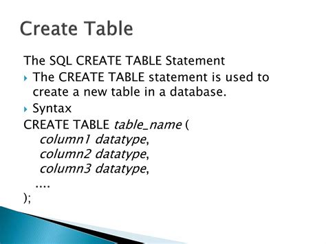 ddl data defination language ppt