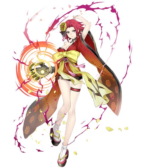 Ji No Kouzuki Kallen Code Geass Sinoalice Official Art Girl Alternate Costume Arm Over